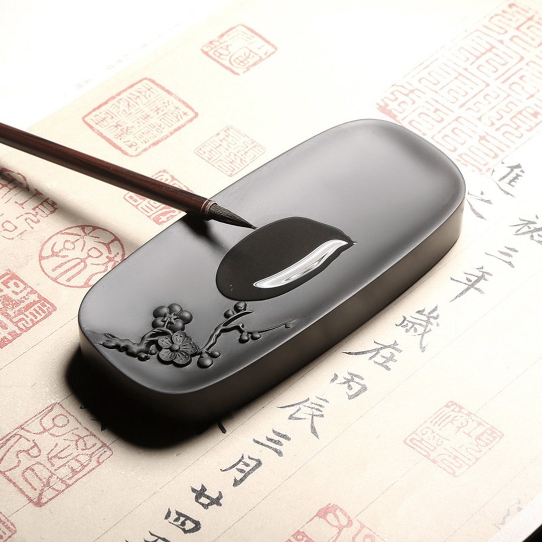 Natural Stone Ink Stone, Calligraphy Ink Stone, Painting Ink Stone ...