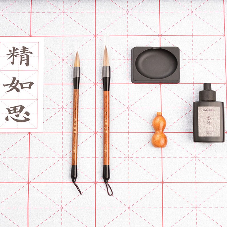 The Four Treasures of the Study, Chinese Calligraphy Brush, Chinese ...