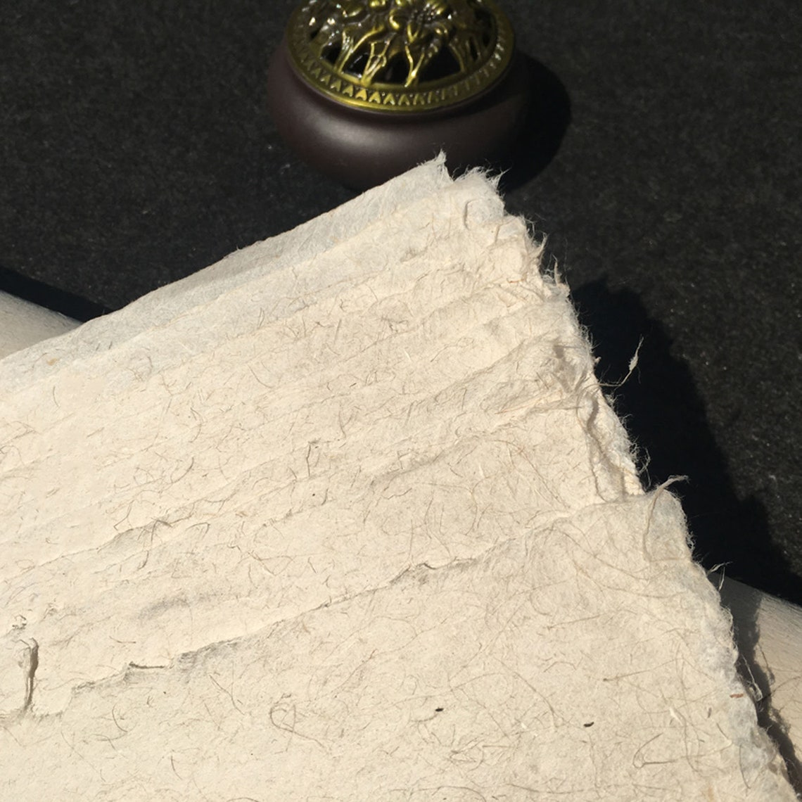 10 Sheets of Rice Paper, Handmade Linen Paper, Calligraphy Rice Paper ...