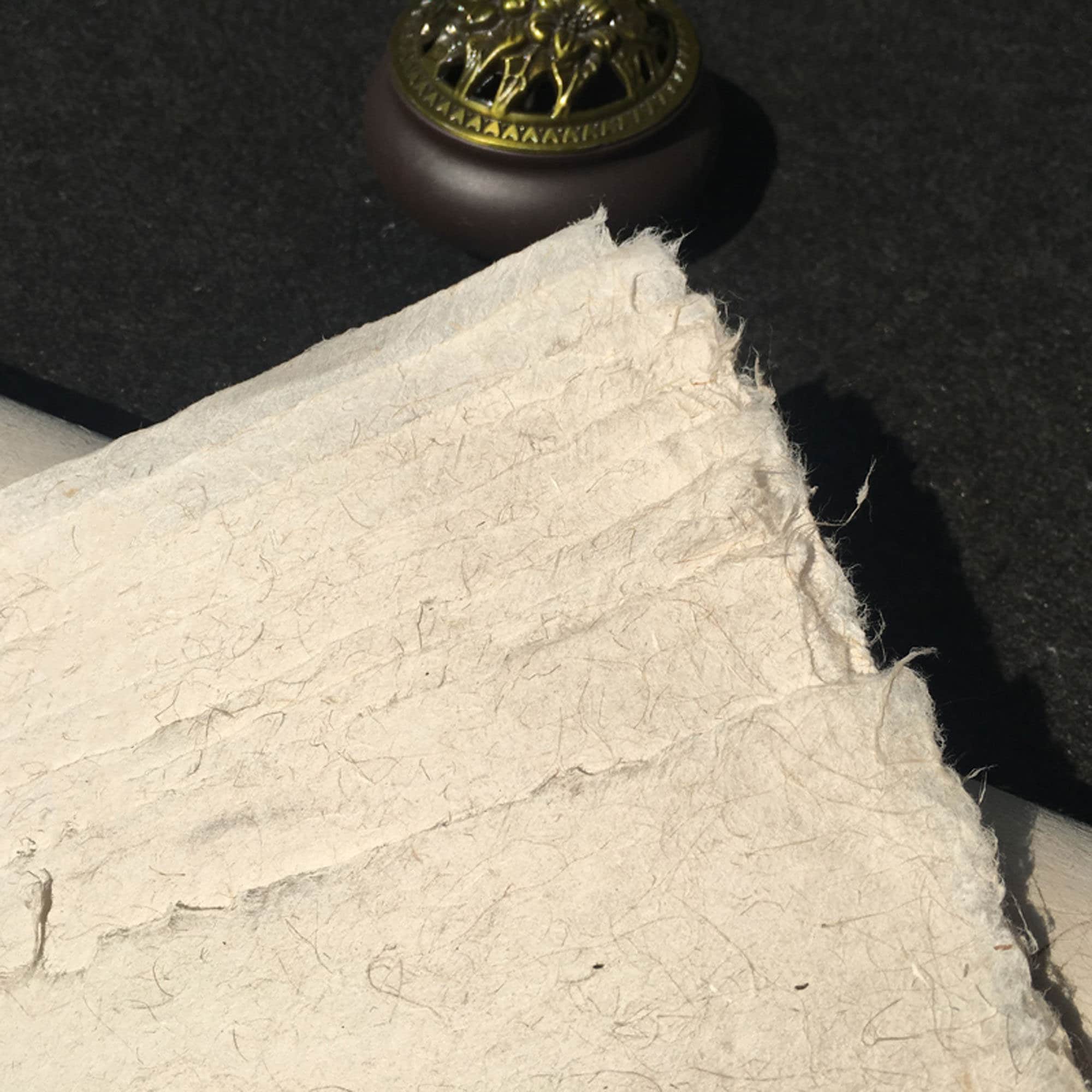 10 Sheets of Rice Paper Handmade Linen Paper Calligraphy - Etsy