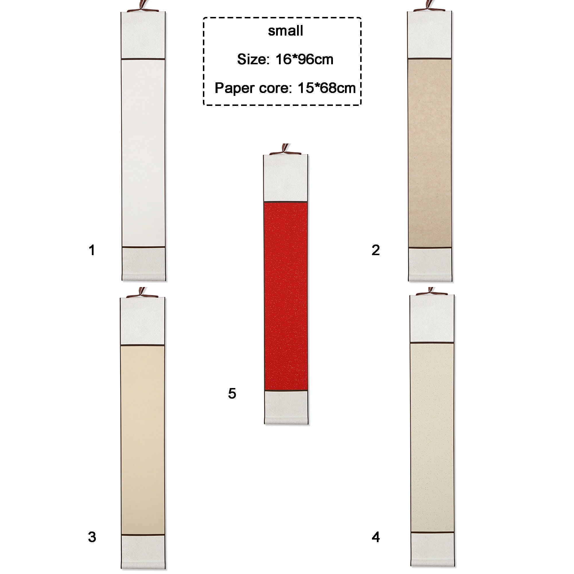 Mini Scroll Xuan Paper Calligraphy Hanging Scroll - Etsy