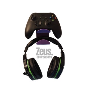 Wall Mounted Controller and Headset Holder. Playstation. Xbox. - Etsy
