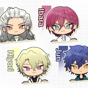 Enstars Peeker Stickers | ALKALOID, Eden - Etsy