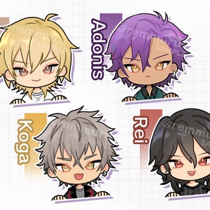 Enstars Peeker Stickers | UNDEAD, Crazy:b, Valkyrie - Etsy