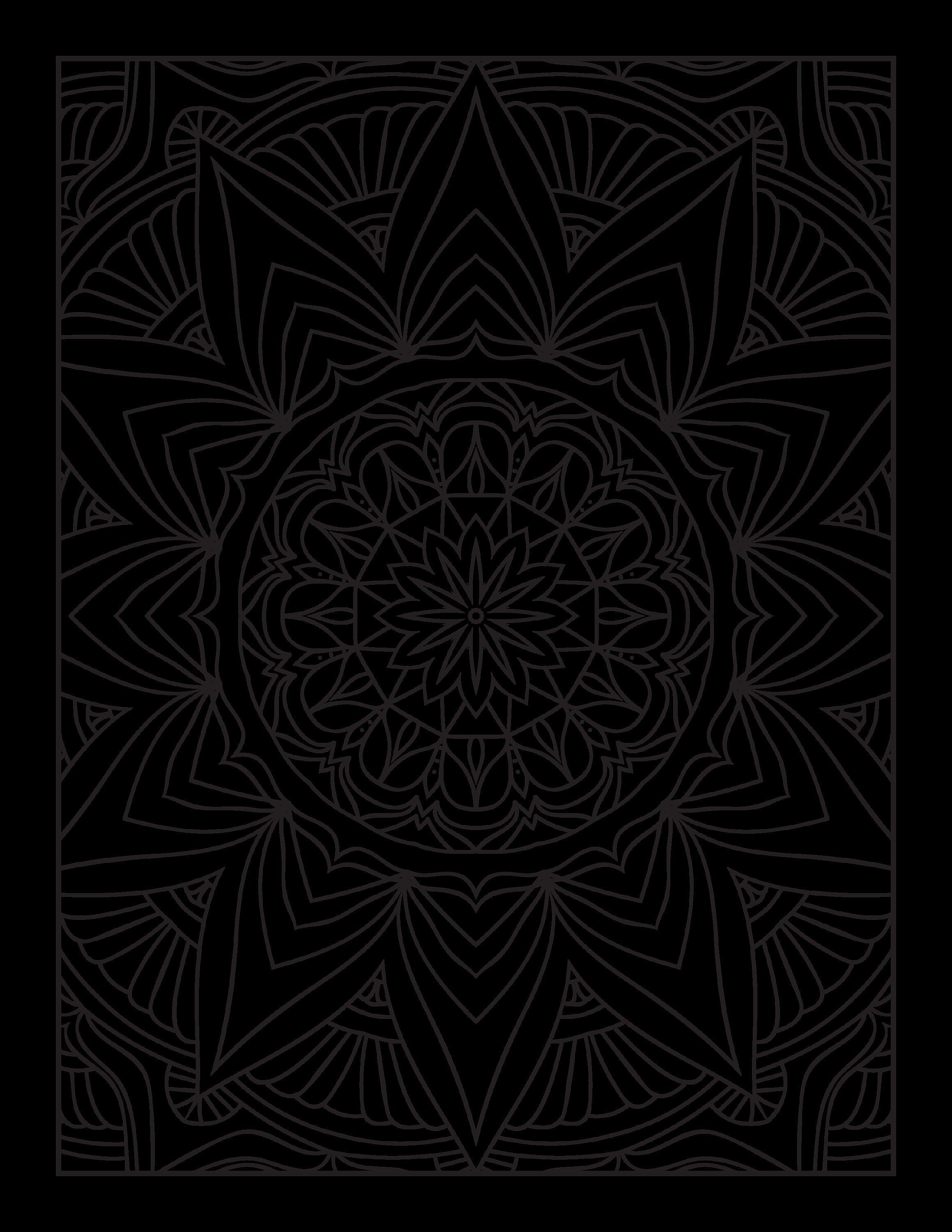230 Mandala Coloring Book Pages for Adult, Instant Download PDF, Pages ...