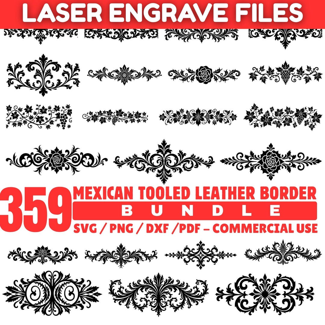 Laser Engrave SVG Bundle Files for Glowforge CNC Wood Engraving Designs ...