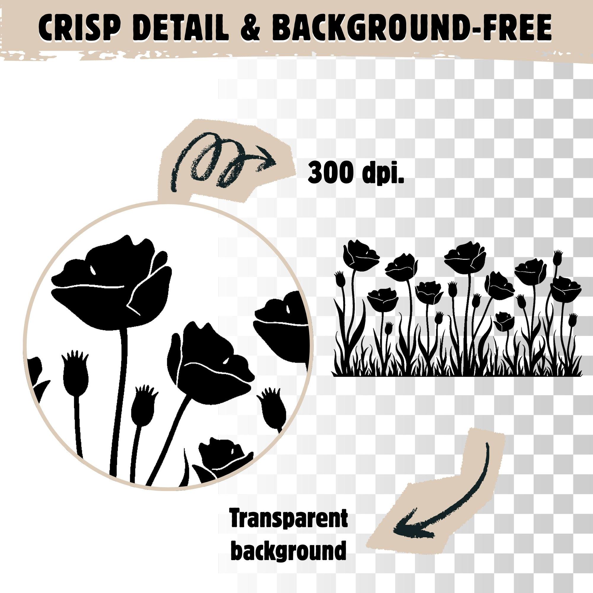 Floral Border Strips Svg Png Pdf & Dxf Bundle for Cricut Crafts and ...