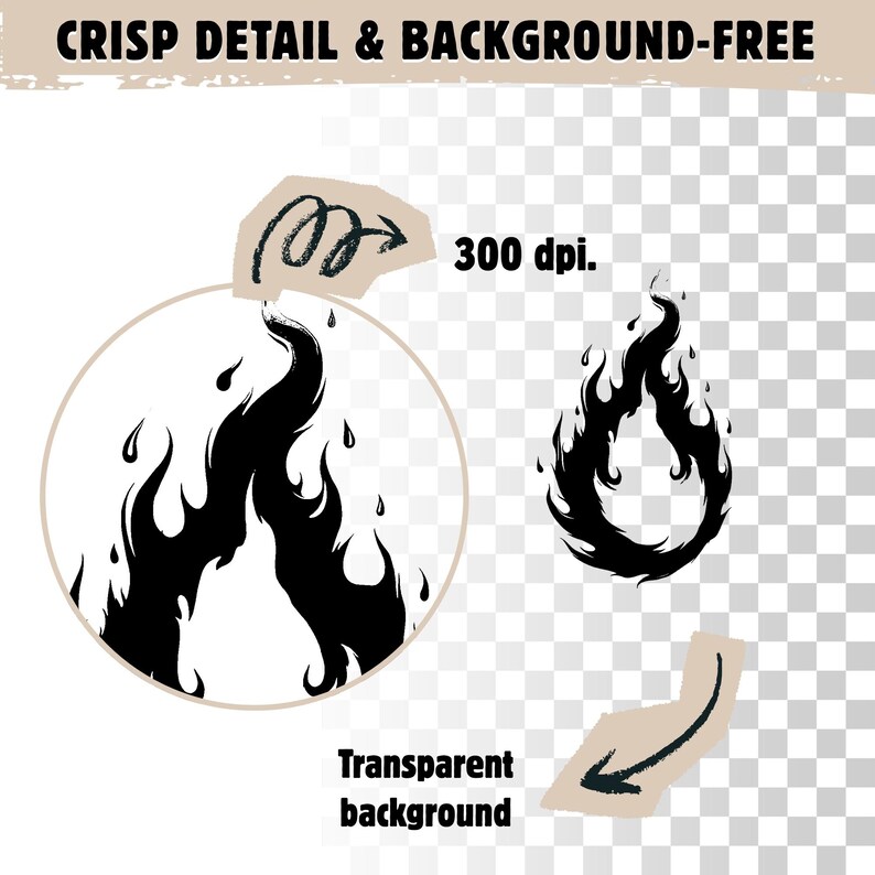 Fire Flame Shapes Svg Png Pdf & Dxf Bundle for Vinyl Cutting and ...