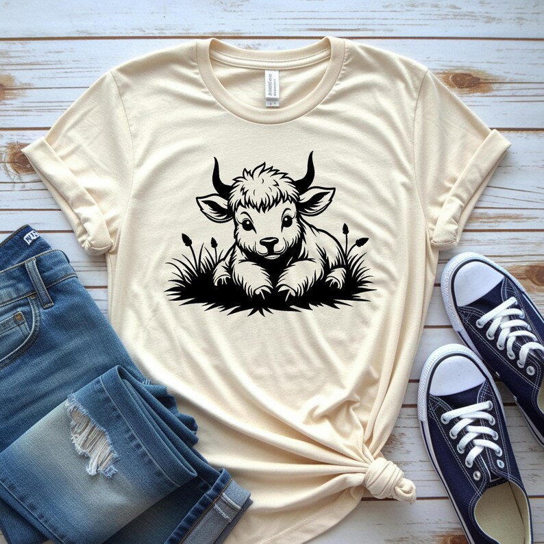 Baby Cow Storybook Svg Png Pdf & Dxf Bundle for DIY Crafts Instant ...