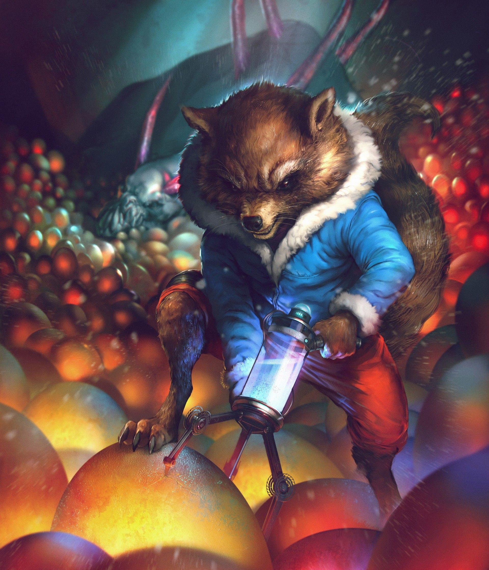 Rocket Raccoon Fan Art