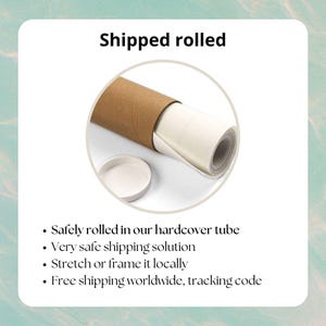 Handmade Oil Painting on Cotton Canvas on Demand, Rolled Stretched or ...