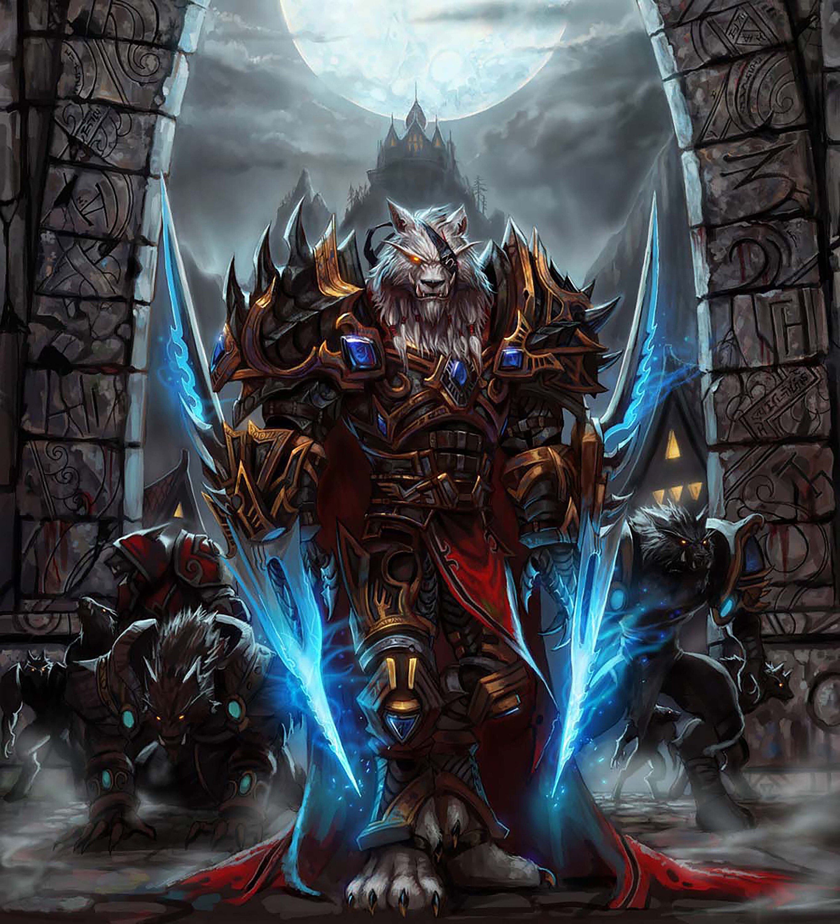 Female Worgen Warrior
