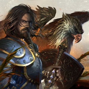 Handmade Oil Painting on Cotton Canvas on Demand, Rolled Stretched or ...