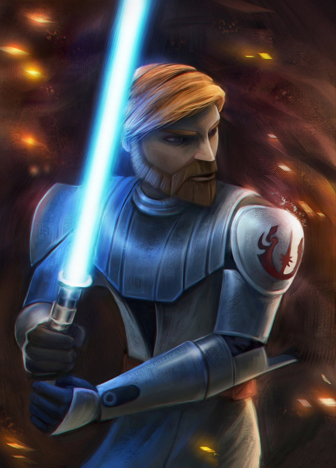 Obi Wan Kenobi Clone Wars Armor