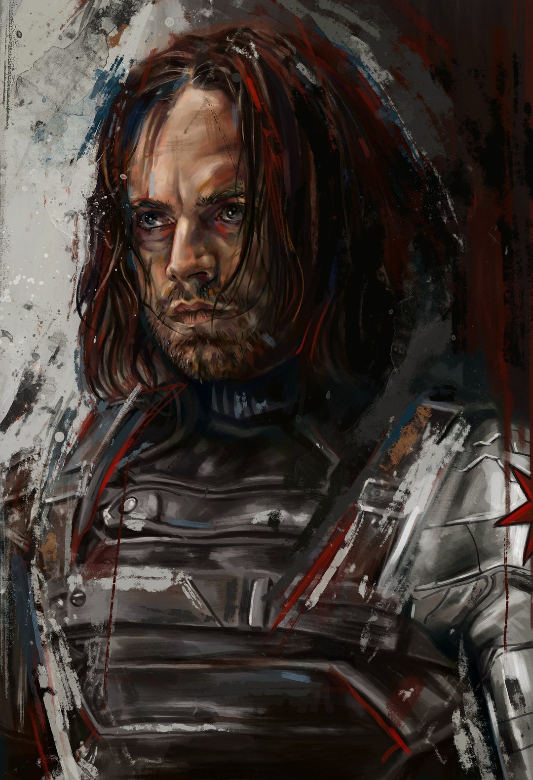 Handmade Oil Painting on Cotton Canvas on Demand, Rolled Stretched or ...