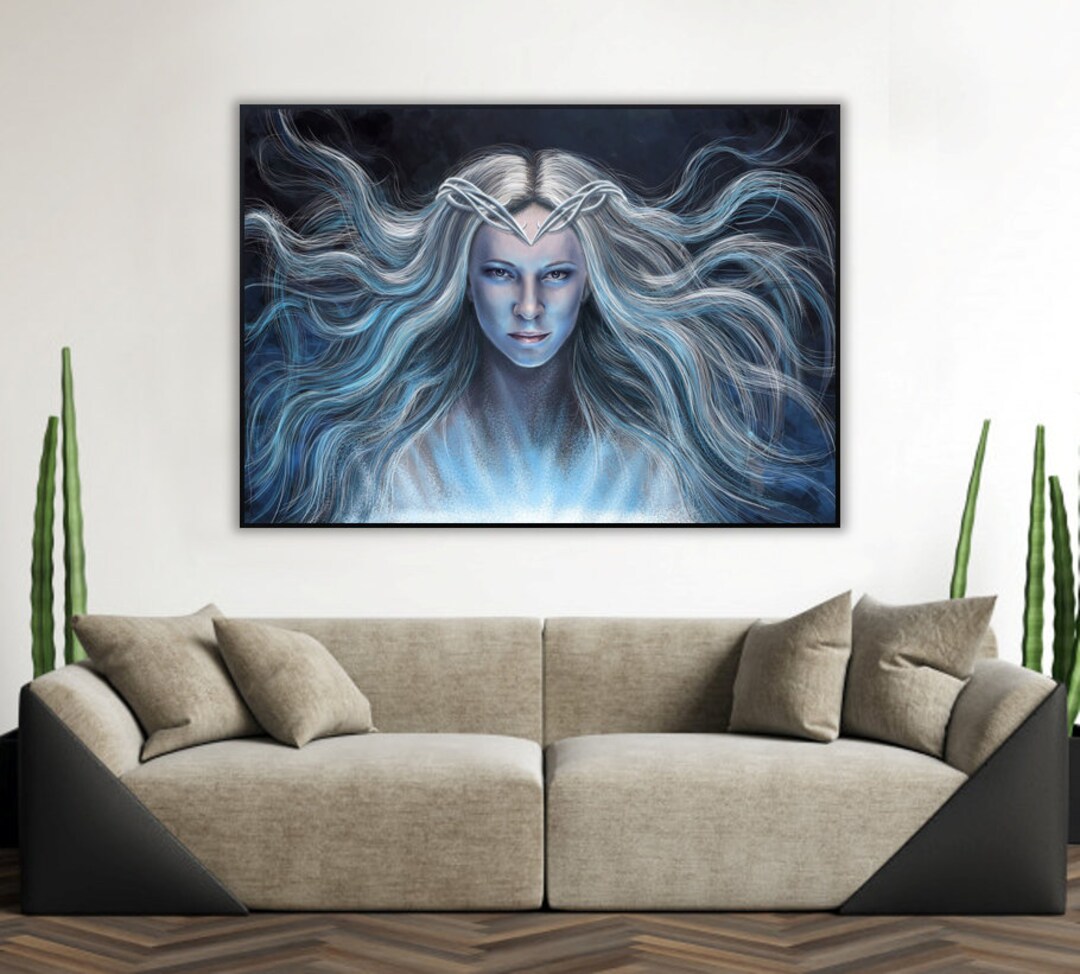 Handmade Oil Painting on Cotton Canvas on Demand, Rolled Stretched or ...