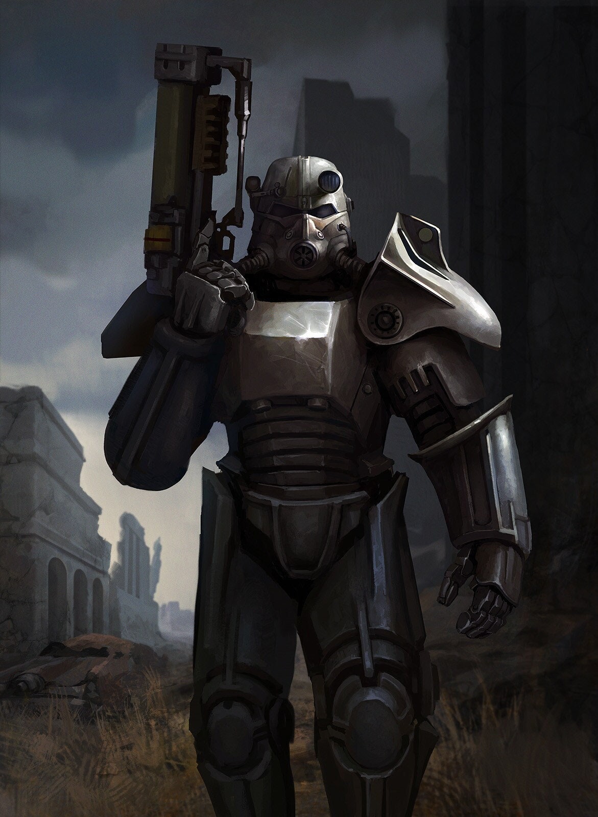 Power Armor Concept Art