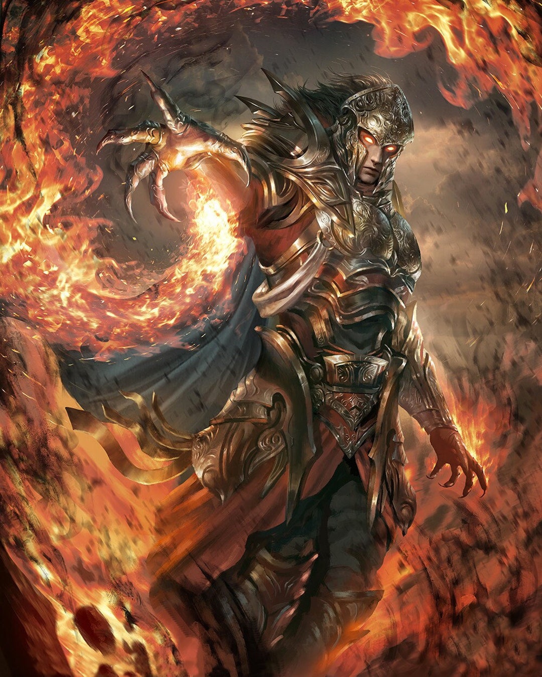 Handmade Oil Painting on Cotton Canvas on Demand, Rolled Stretched or ...