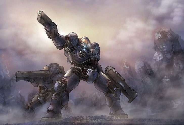 Starcraft Marine Drawing
