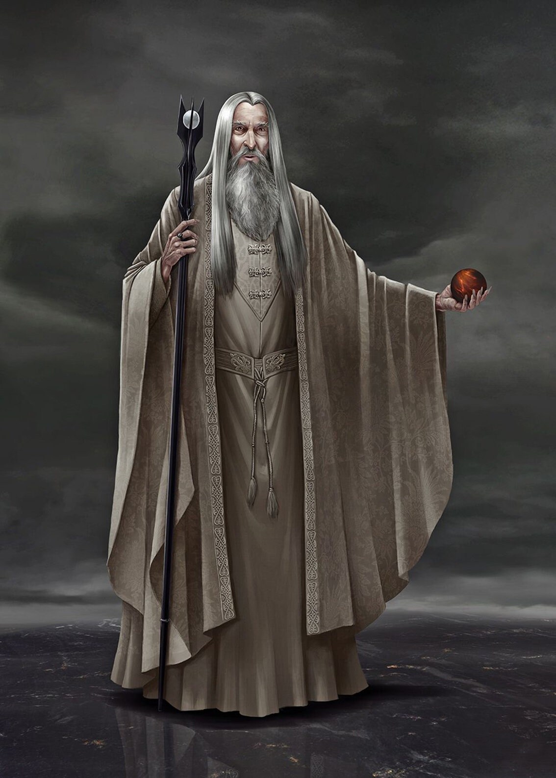 Saruman Staff