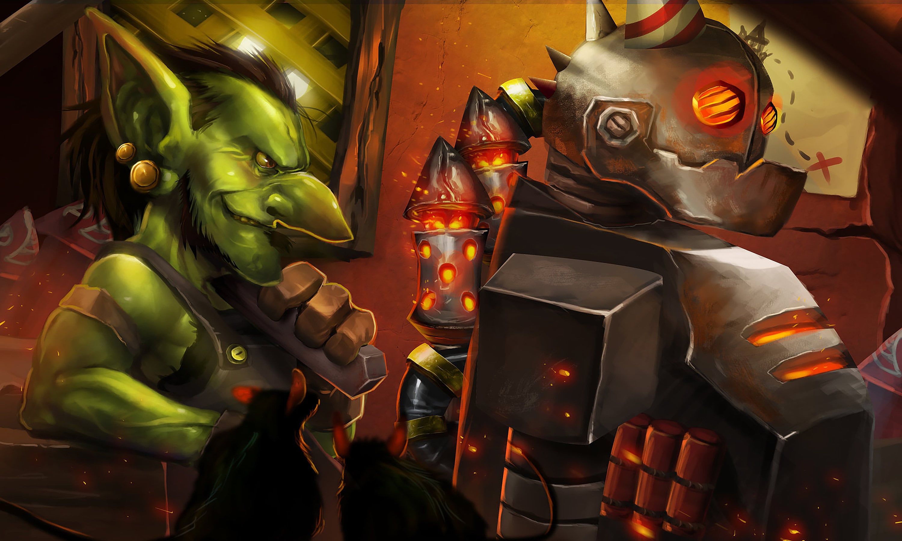 Wow Goblin Concept Art