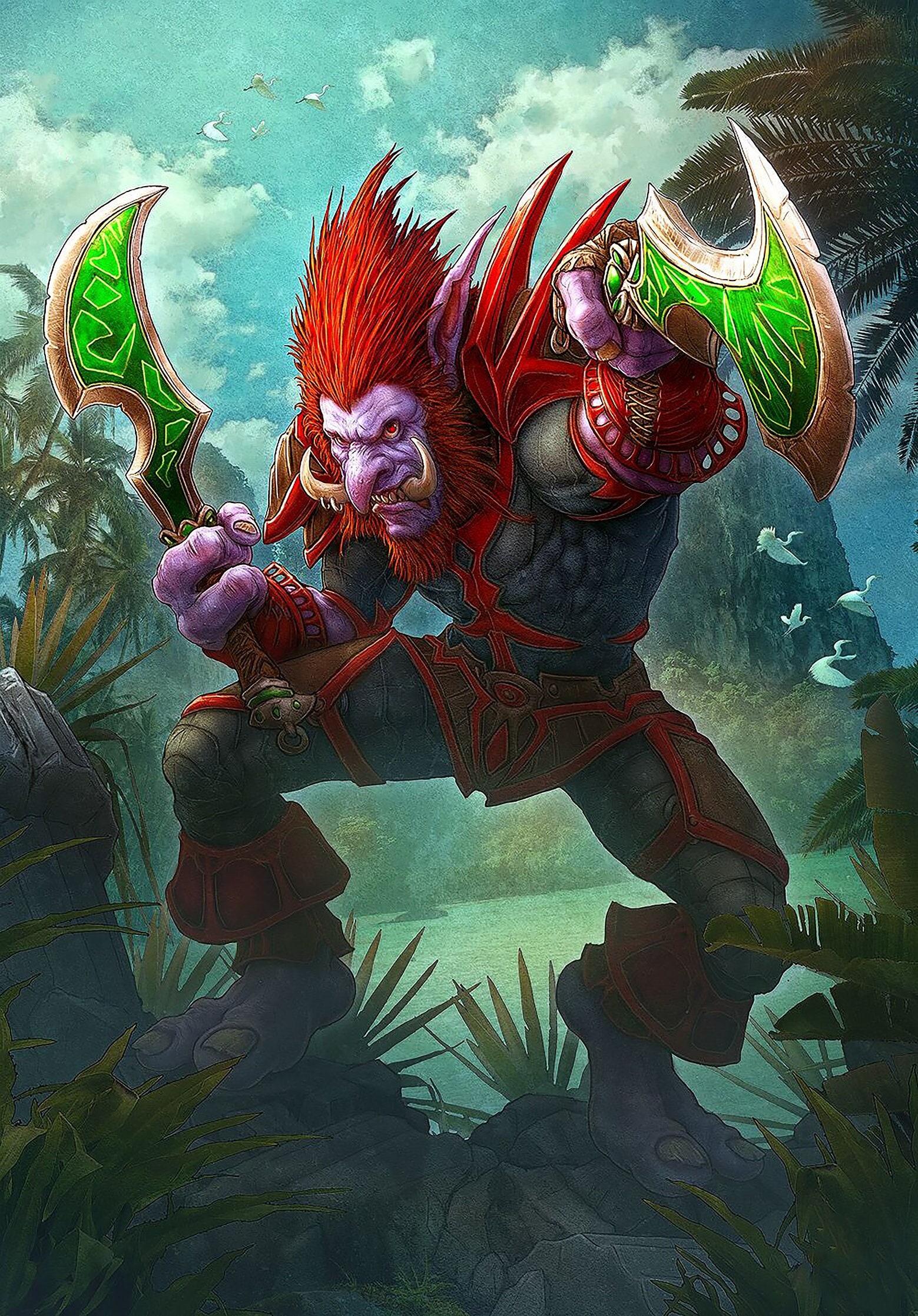 Wow Troll Concept Art