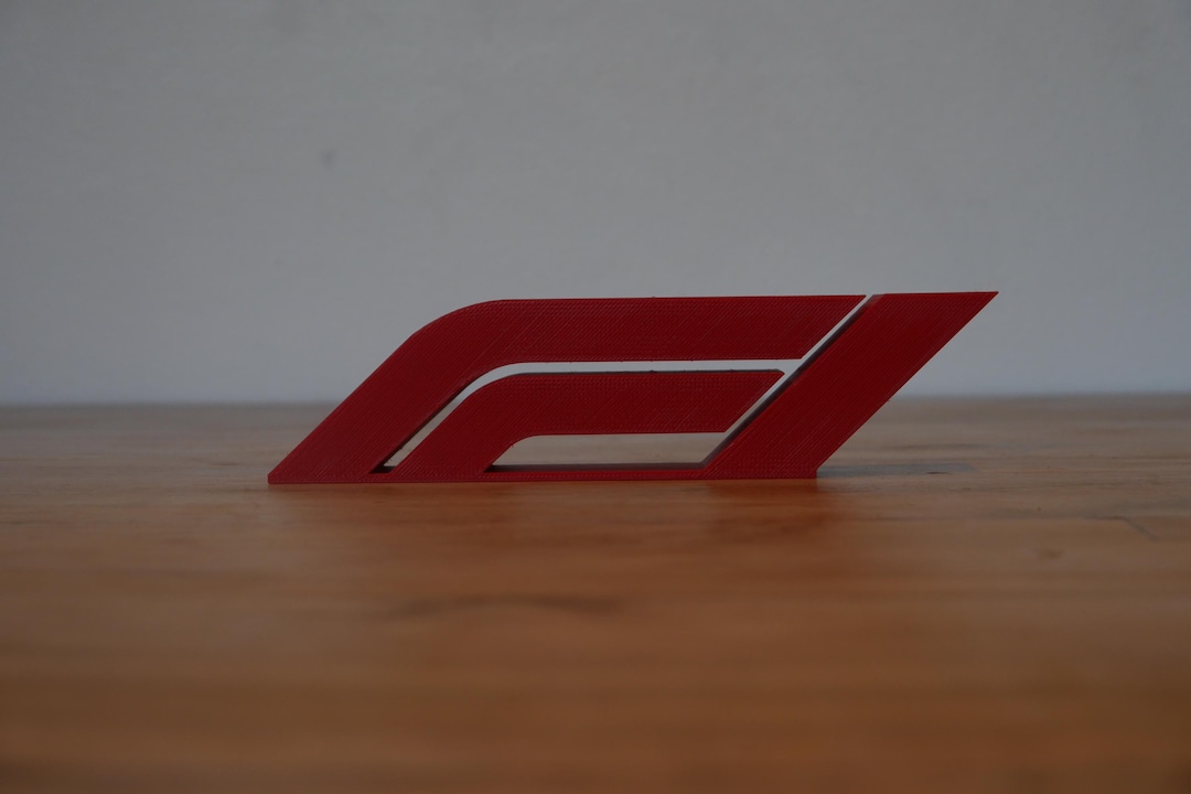 3D Printed F1 Logo | Gifts for Him - Formula One - Decoration - Etsy