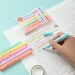 6pcs Pastel Color Macaron Highlighter Set Cute Fluorescent Marker Pens ...