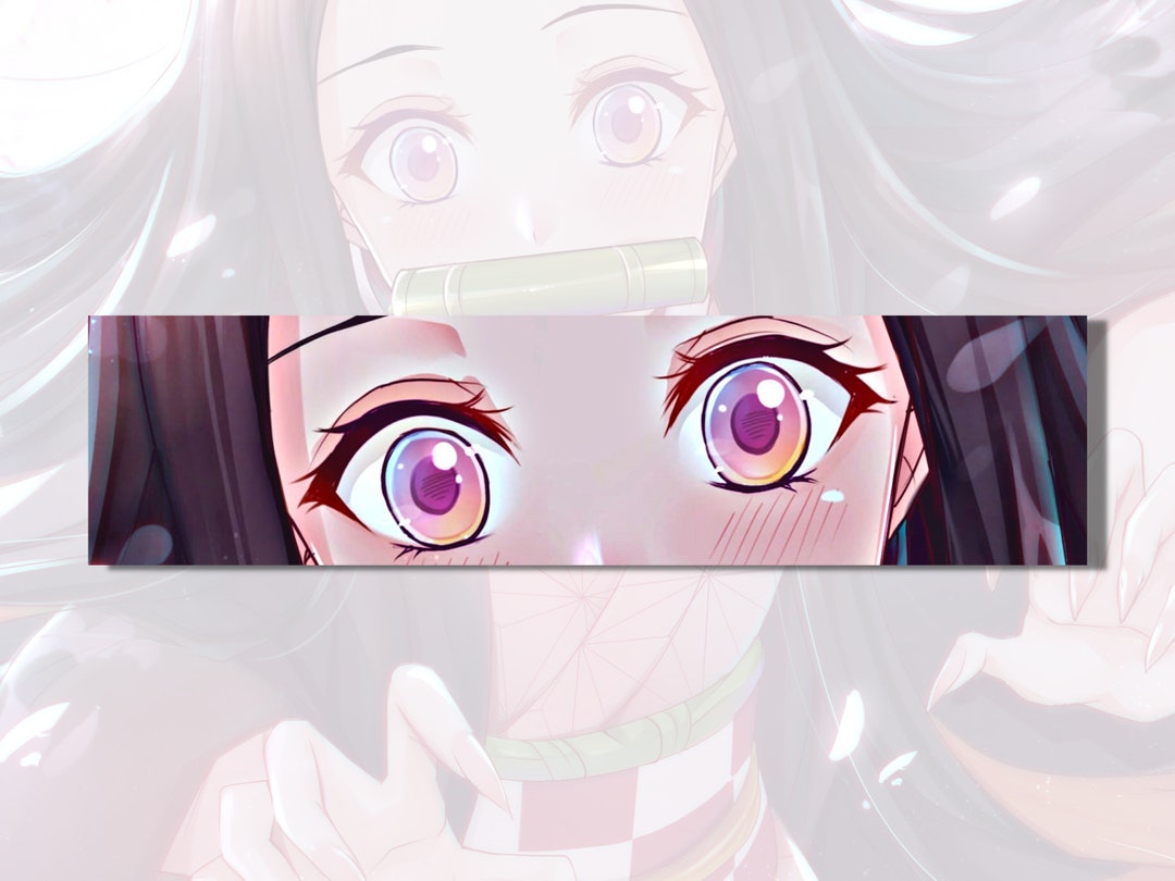 Anime Waifu Eyes Holographic Reflective Stickers/decals Car - Etsy