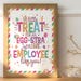 Easter Employee Gift, Printable Thank You Employee Easter Card, Staff ...