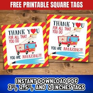 Firefighters Signs Set of 10, Printable Firefighters Poster ...