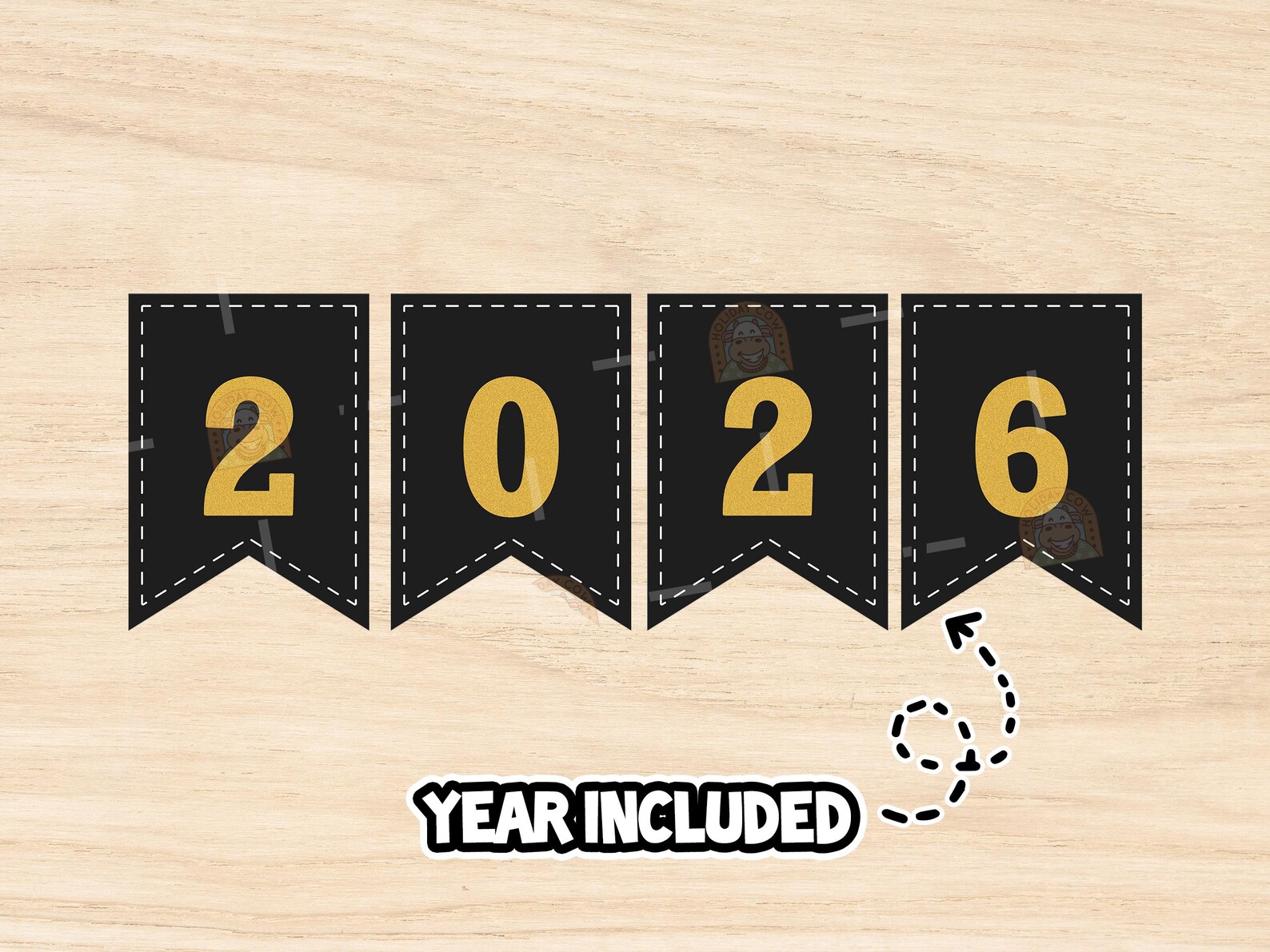 New Year Banner Printable, NYE Banner, Happy New Year Bunting, New Year ...