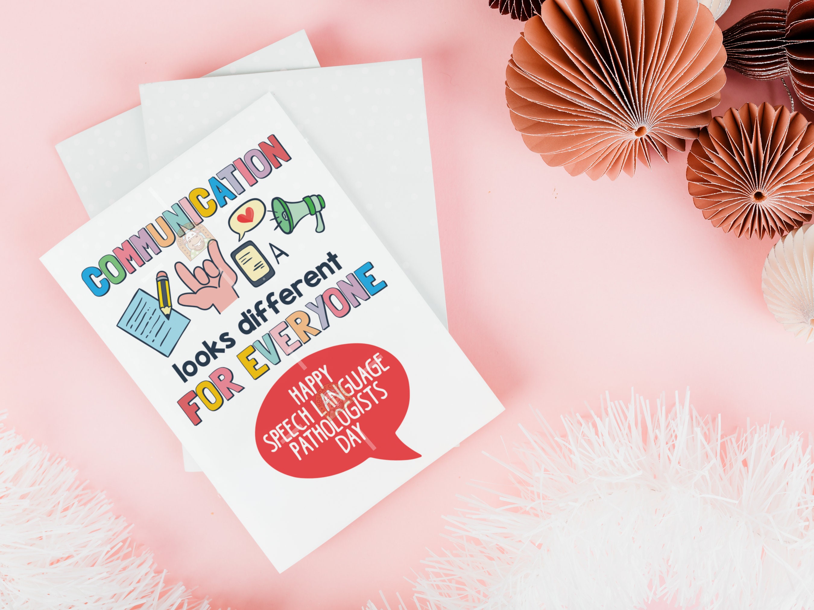 Speech Pathologist Card Printable, Speech Language Pathologist Gift ...