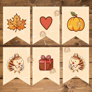 Thanksgiving Banner Printable, Happy Thanksgiving Banner, Thanksgiving ...