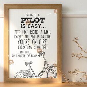Pilot Card Printable, National Aviation Week Gift, Aviation ...
