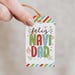 Feliz Navidad Tag Printable, Spanish Christmas Treat Tag, Happy ...