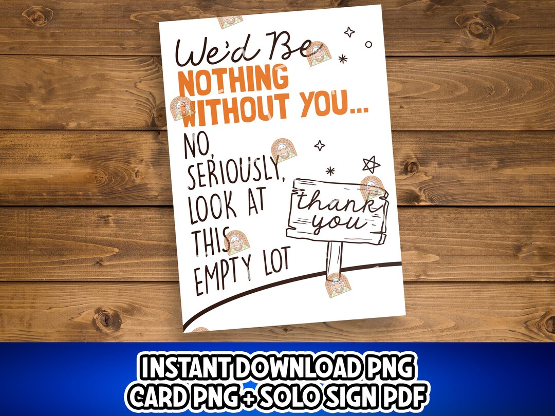 Construction Appreciation Week Gift Printable, Construction Worker ...