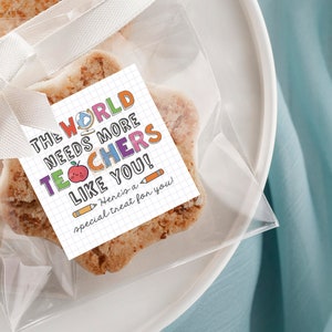 World Teachers Day Tag Printable, Teacher Appreciation Tag, Teacher ...