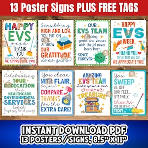 EVS Week Sign Printable, National Healthcare Environmental Services ...