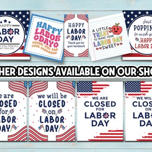 Labor Day Tag, Happy Labor Day Printable Tags, Labor Day Gift Tags ...
