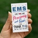 EMS Week Gift Tag, Ems Week Tag Printable, Ems Appreciation Tag ...