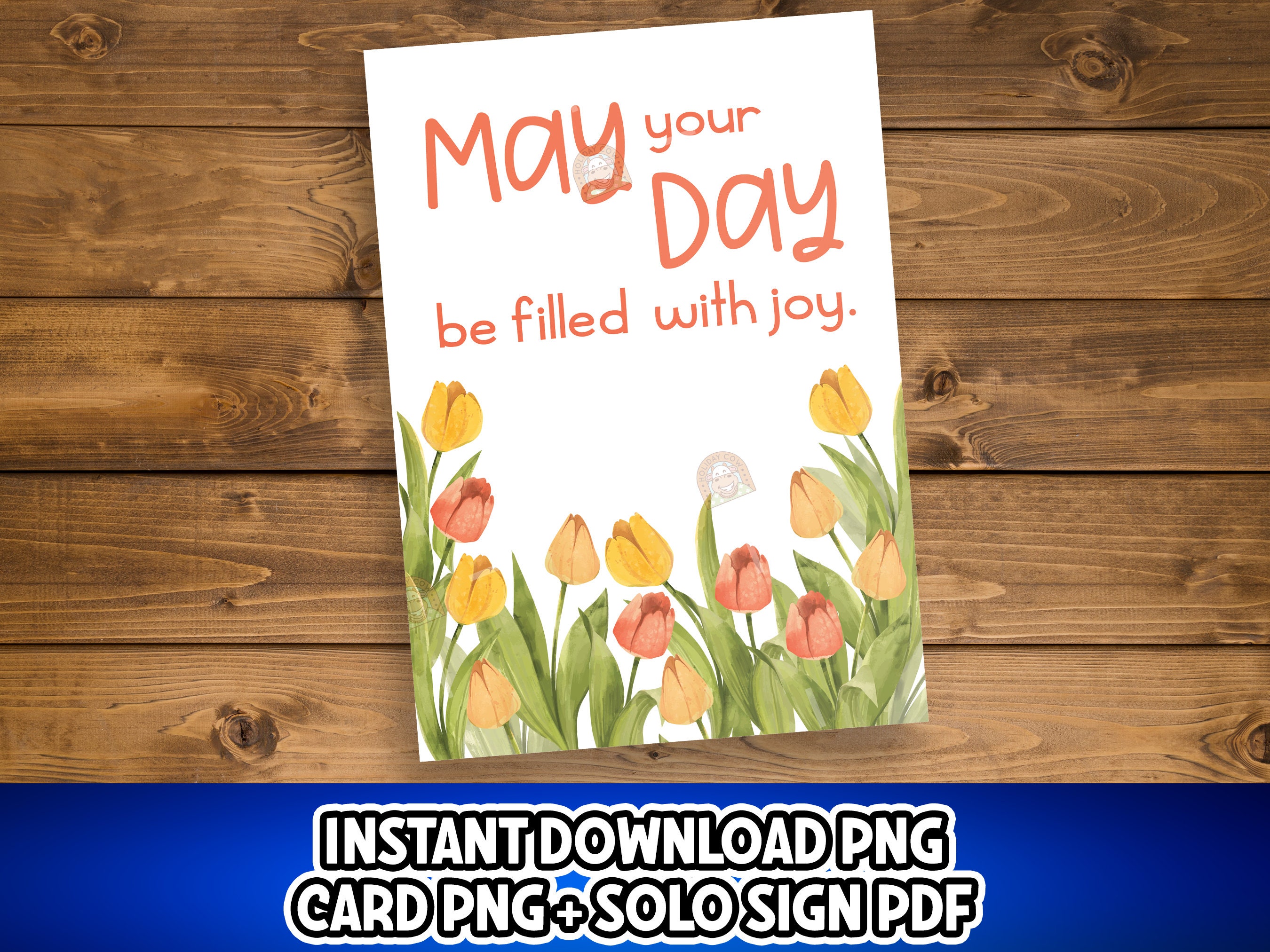 Happy May Day Printable Card, May Day Sign, May Day Decoration, May Day ...