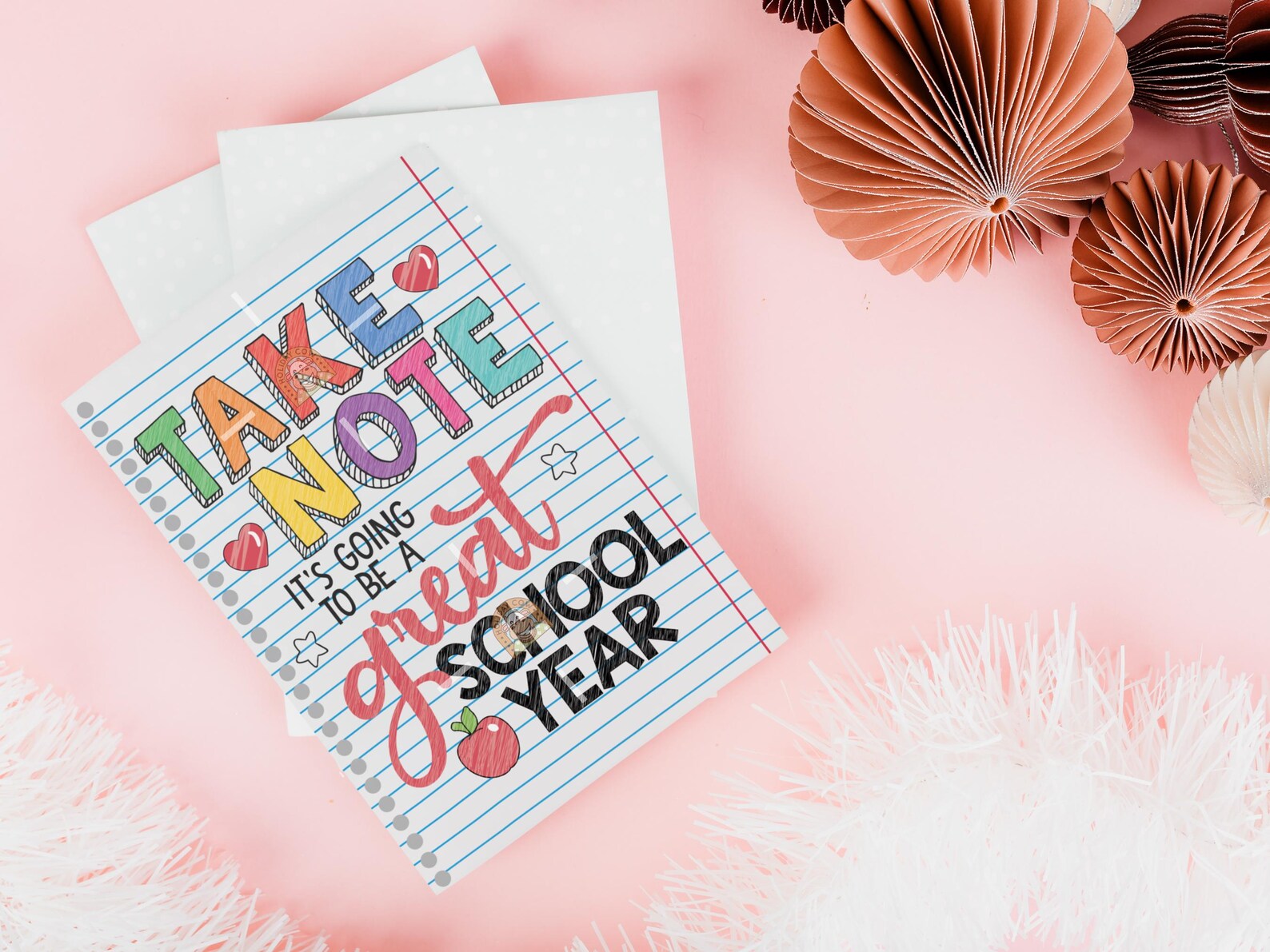 Back to School Card Printable, Take Note Its Going to Be Great School ...