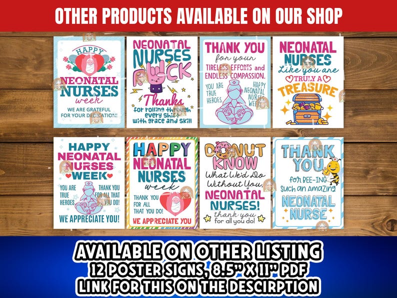 Nicu Nurse Gift Tag, Printable NICU Nurse Week, Neonatal Nurse Week ...