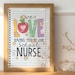 Printable School Nurse Gift, School Nurse Day Sign, School Nurse Day ...
