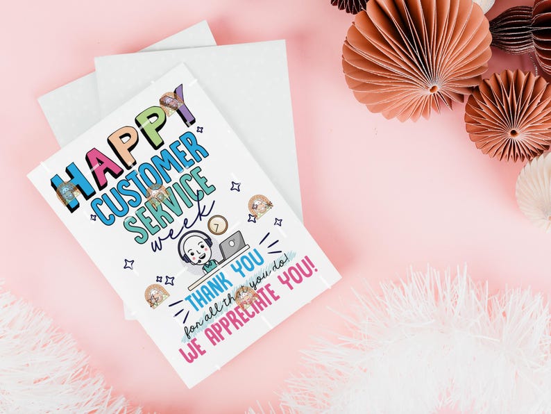 Customer Service Week Sign Printable, Happy Customer Service ...