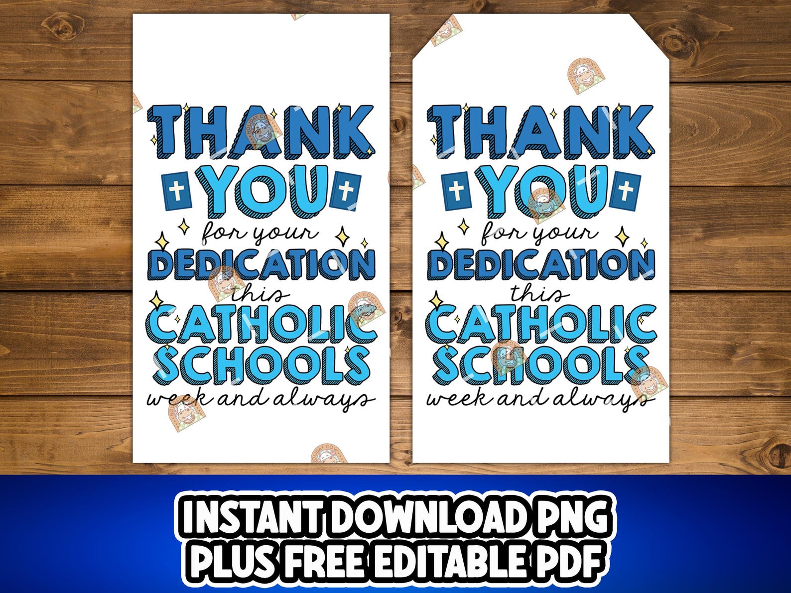 Printable Catholic Schools Week Tags, Catholic Schools Week Gift Tag ...