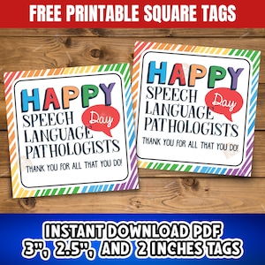 Speech Language Pathologist Signs Bundle Printable, Pathologist Day ...