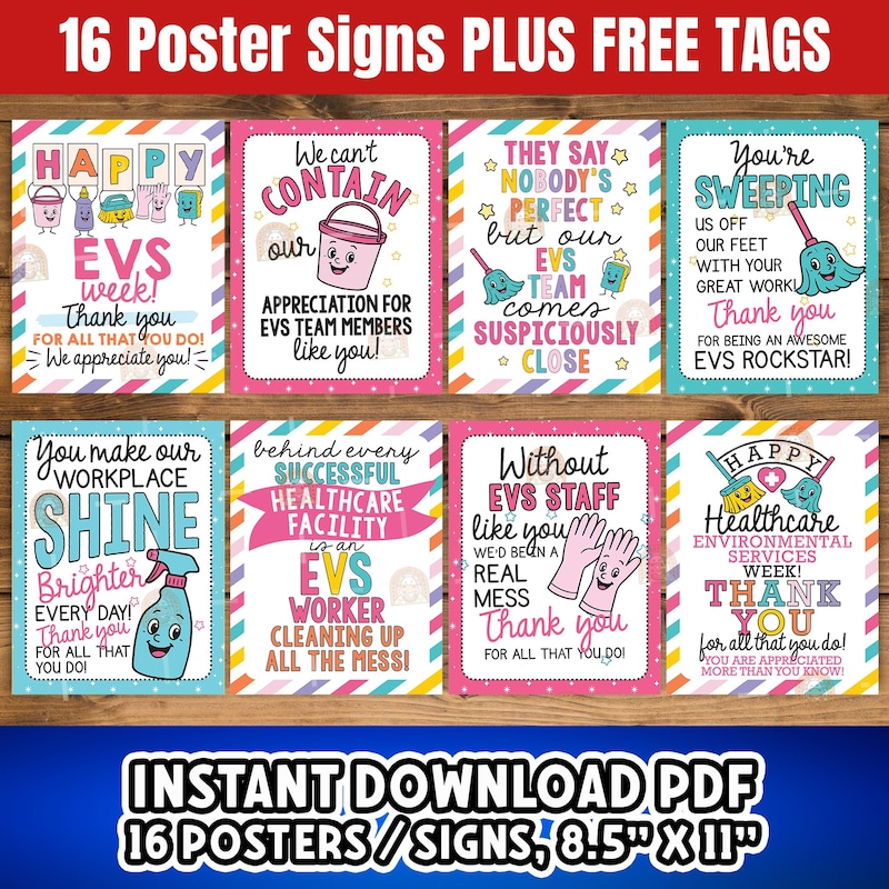 Housekeeping Week Posters - Etsy