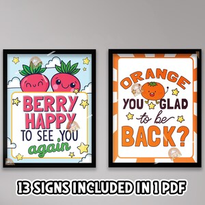 Cafeteria Signs Printable Bundle, Lunchroom Bulletin Board, Preschool ...